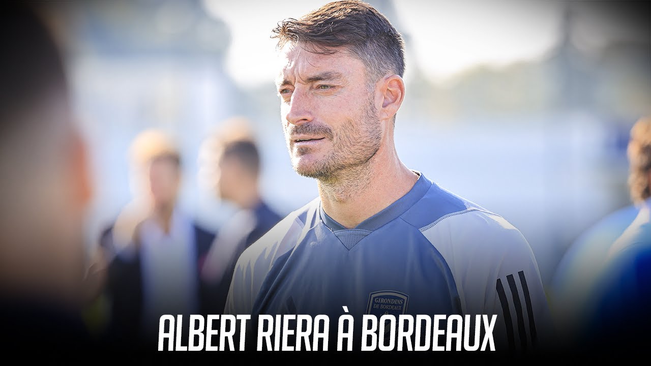 🎥 Le premier jour d’Albert Riera au Haillan dans son rôle d’entraîneur ...