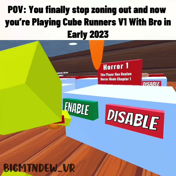 Cube Runners V1😞 - YouTube