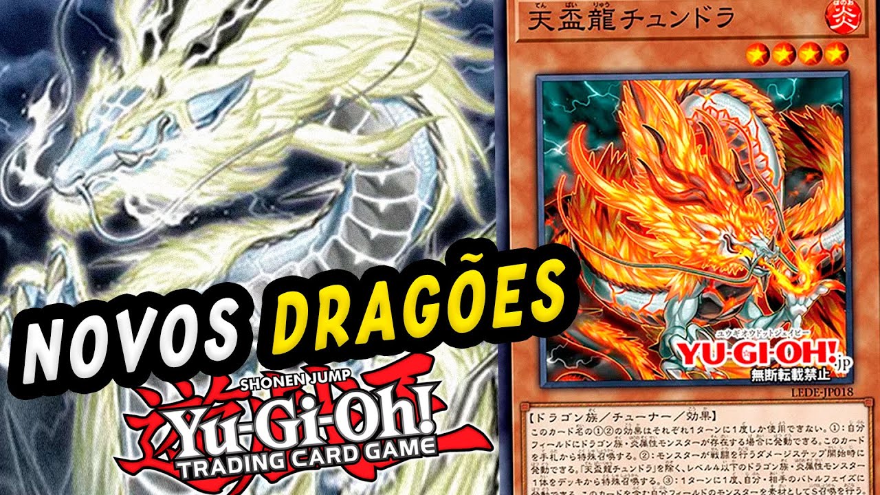 Novo Deck de Dragão! Tenpai Yu-Gi-Oh! - YouTube