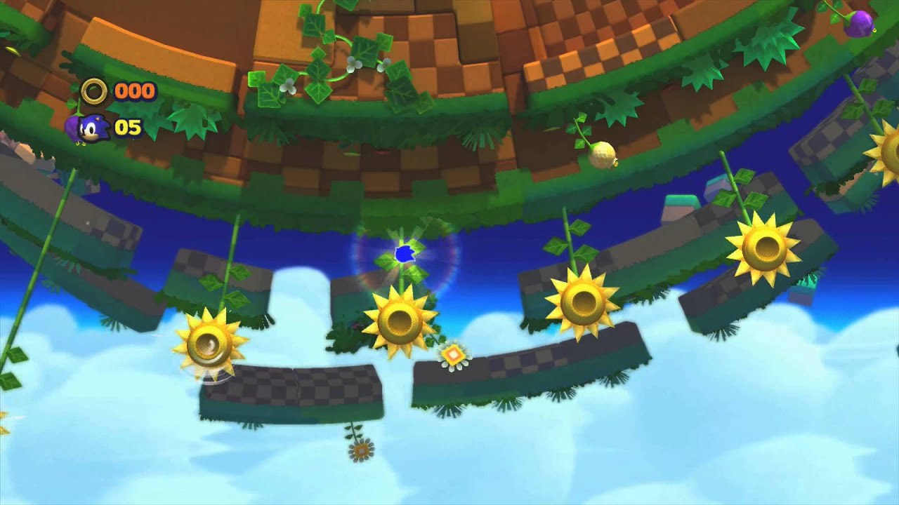 Let's Play Sonic Lost World Extra 1 : Vole Sonic ! Vole ! - YouTube