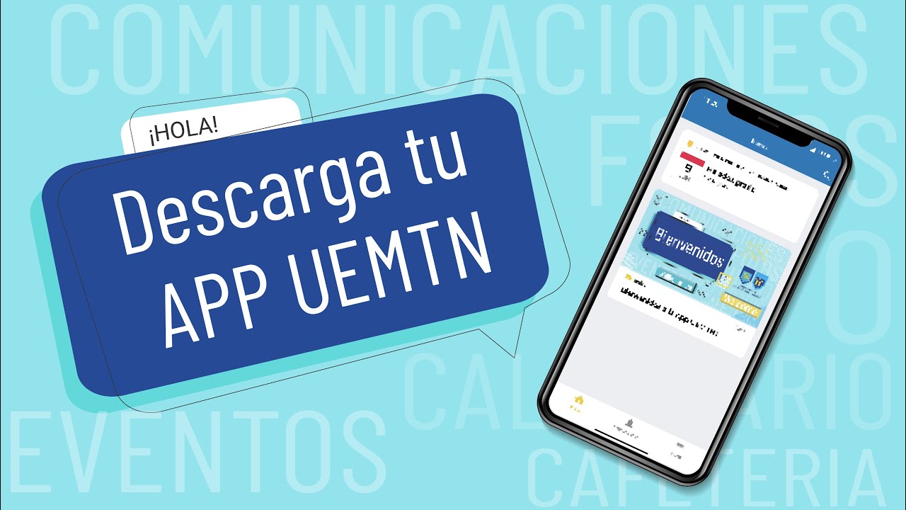 DESCARGA TU APP UEMTN 🤳🏽 - YouTube