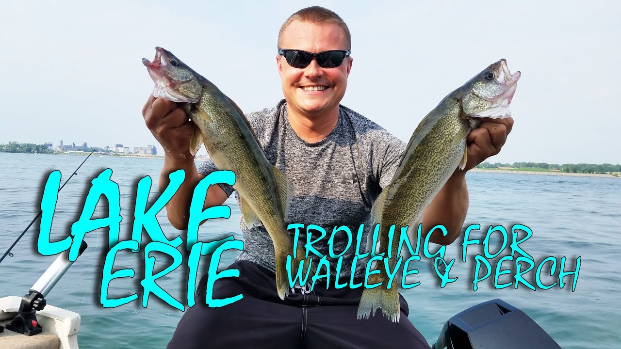 Trolling Bottom Bouncers for Lake Erie Walleye & Perch!!!! - YouTube