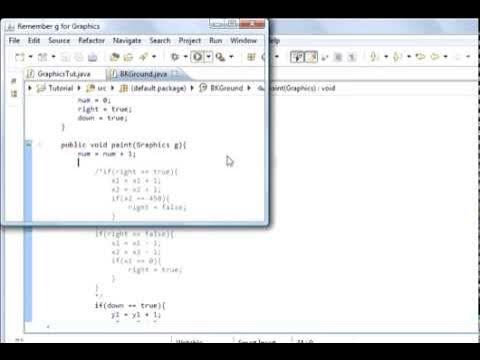 Java programming Lesson 100 Graphics : Java Animation 3 Dispose Method - YouTube