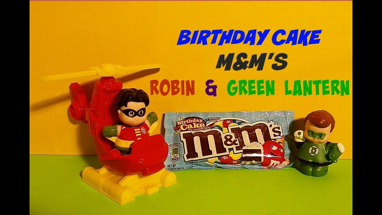 M&M's Candy Birthday Cake Flavor-Guest Reviewers Batman's Robin and ...