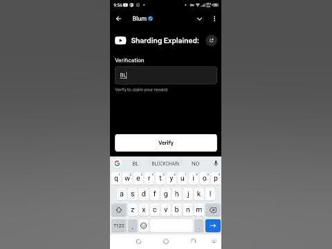 Sharing Explained: The Secret to Faster Blockchain! Blum Academy#blum #bluecode #shorts #ytshort ...