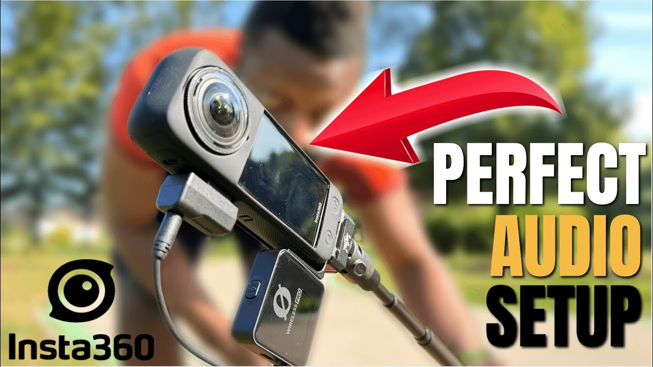Wireless AUDIO Setup For Your Insta 360 X4 With Mic Adapter - YouTube