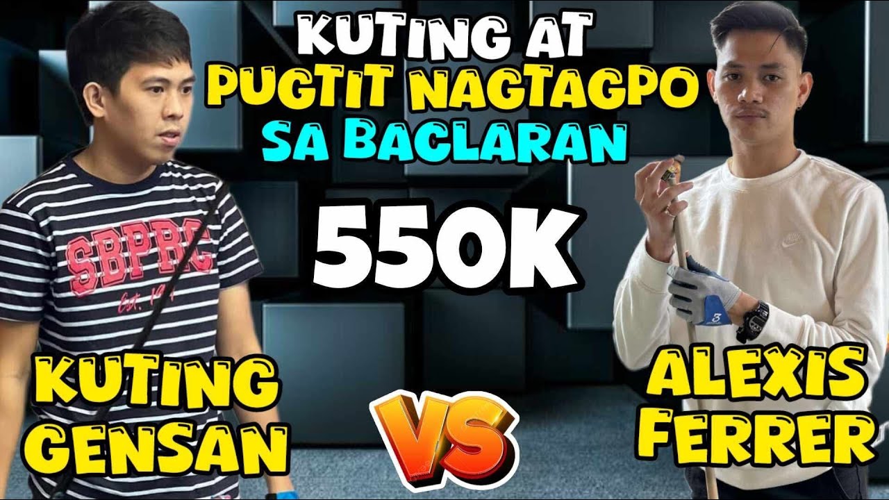 KUTING GENSAN DINAYO SI PUGTIT SA BACLARAN | BET 550k | KUTING GENSAN 🆚 ...