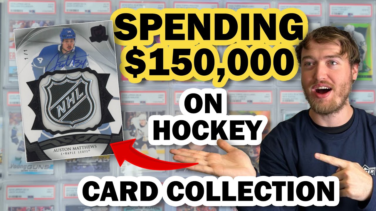 Spending $150,000 on a CRAZY Sports Card Collection !! - YouTube