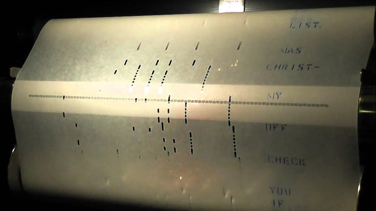 Christmas/Holiday Songs On The Player Piano - SANTA BABY - YouTube