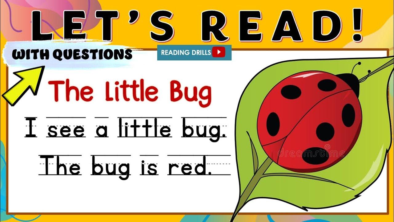 LET'S READ! | READING COMPREHENSION | PRACTICE READING ENGLISH FOR KIDS ...