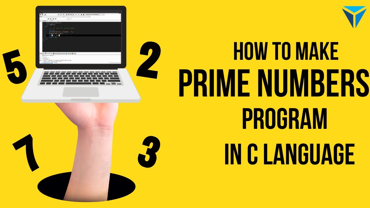 How To Make Prime Number Program In C C Programming Youtube 0867