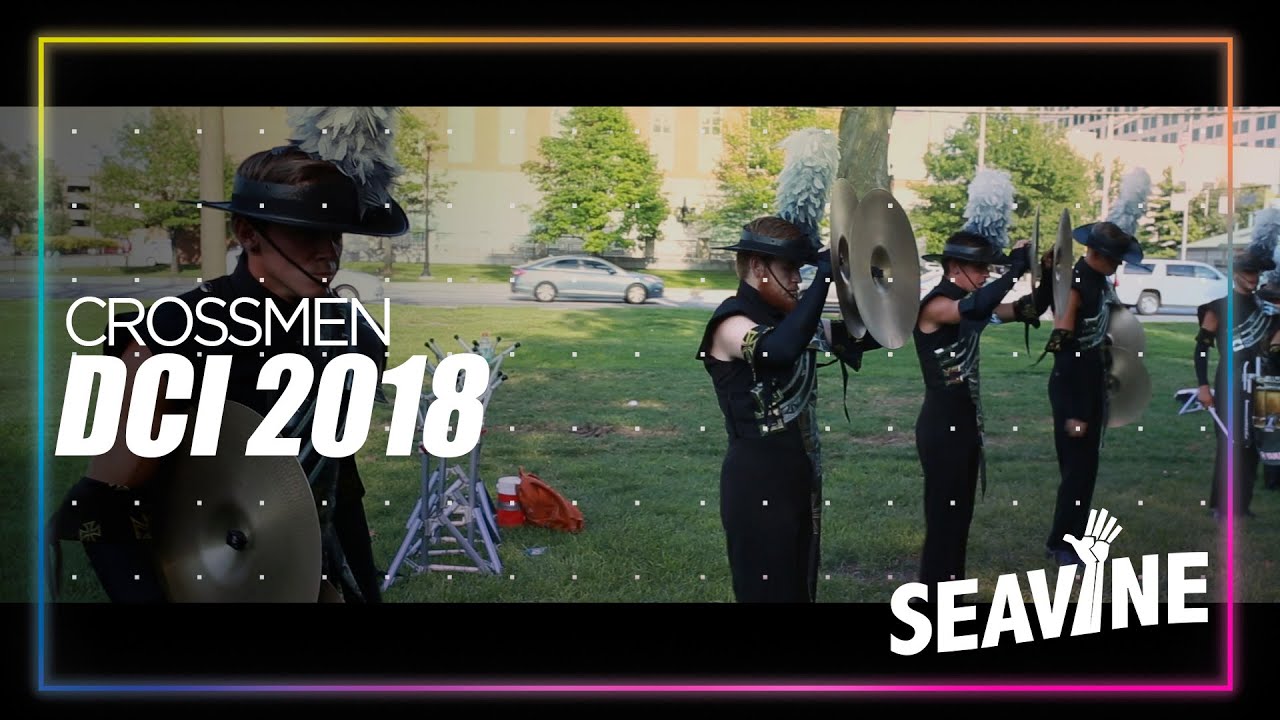 Crossmen Drum and Bugle Corps Cymbal Line 2018 Prelims- In the Lot with ...