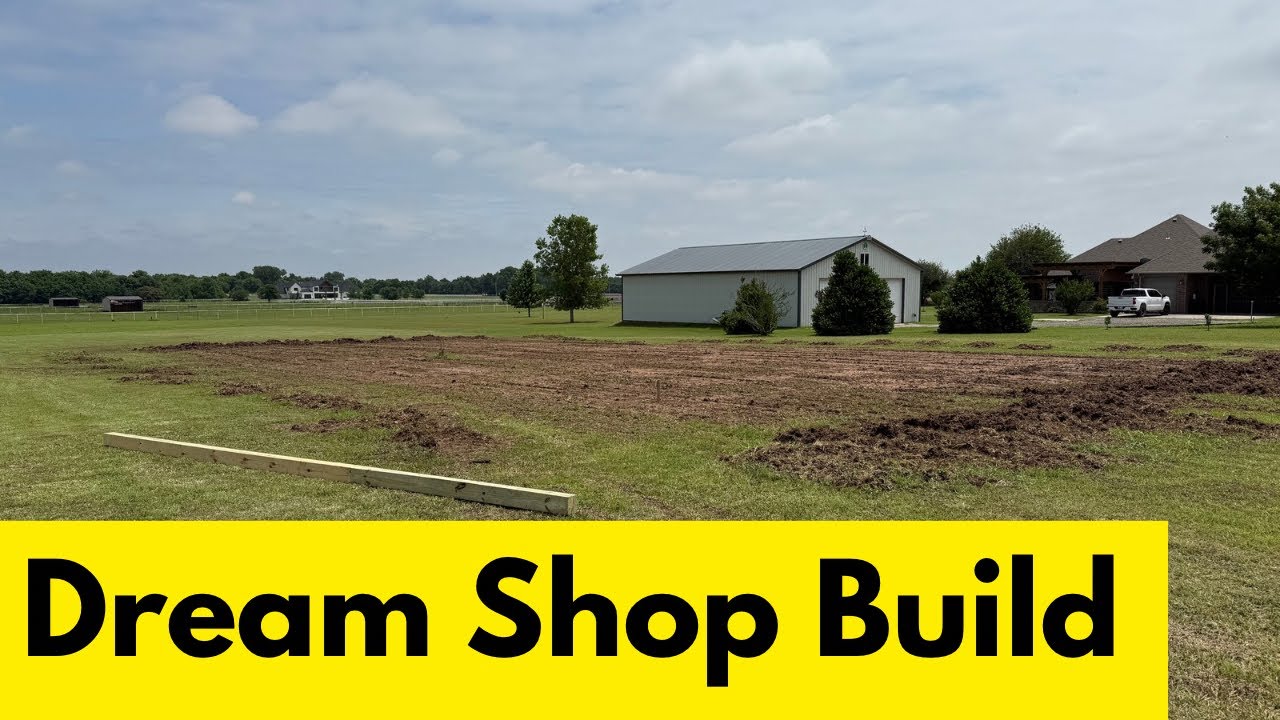 Building My Dream Shop – The First Steps! - YouTube