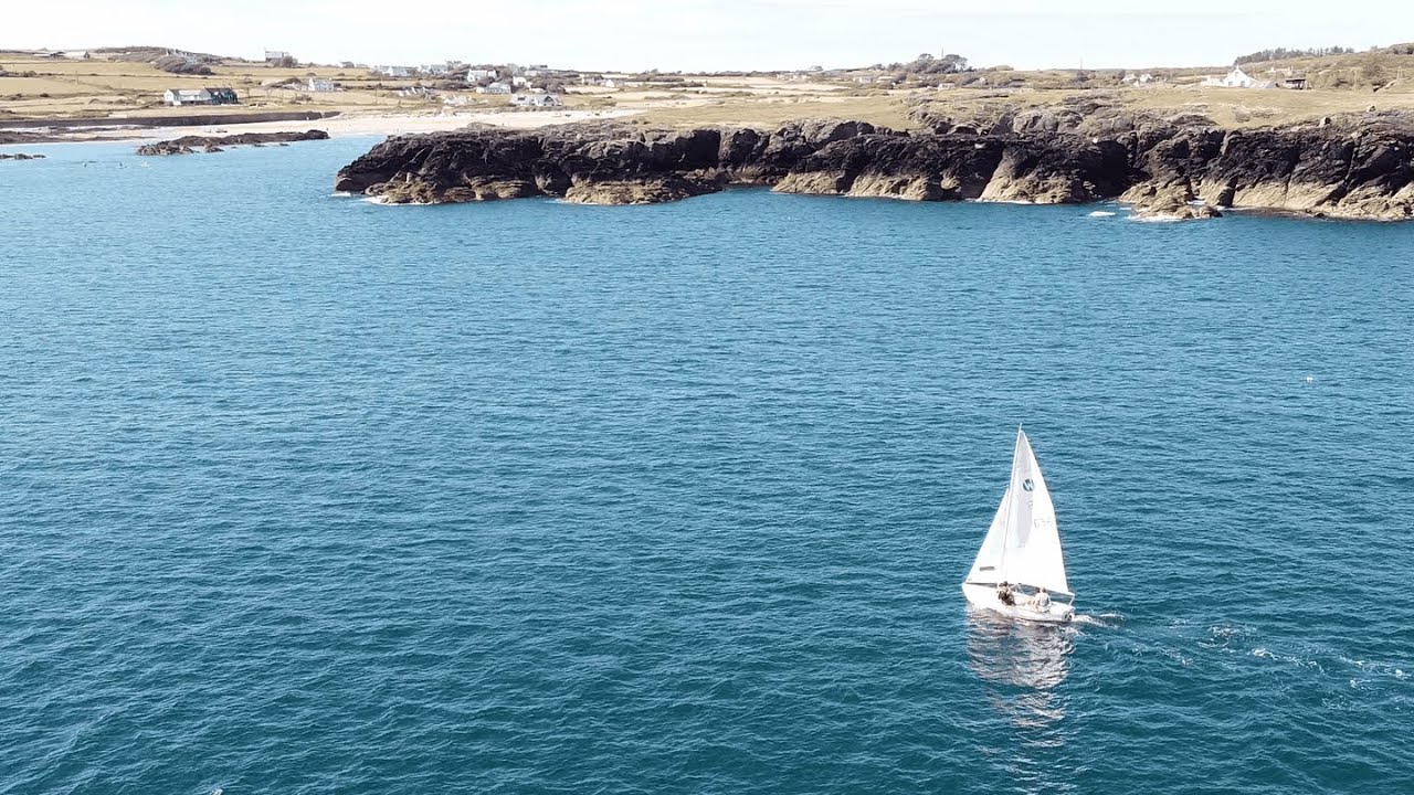 Sailing in Anglesey, Wales - YouTube