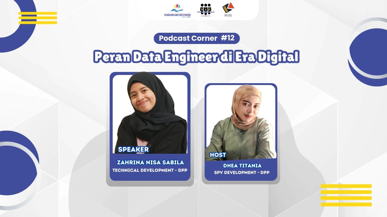 KAJOL : Zahrina Nisa Sabila - Peran Data Engineer di Era Digital - YouTube