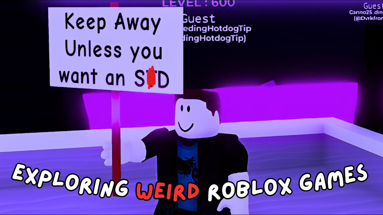 Exploring Weird Roblox Games - YouTube