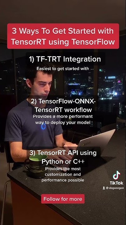 3 Ways To Get Started With Tensorrt Using Tensorflow Nvidia Tensorflow Tensorrt Youtube 8957
