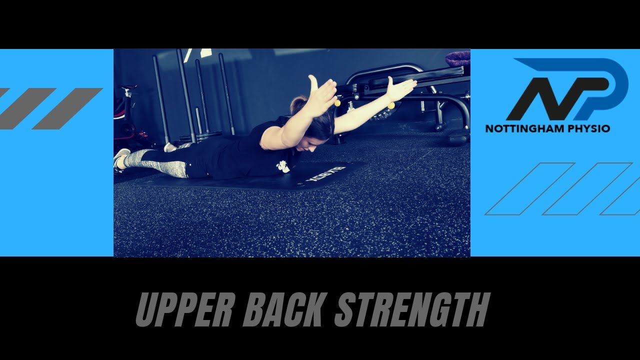 Upper Back Strength A's, W's, Y's - YouTube