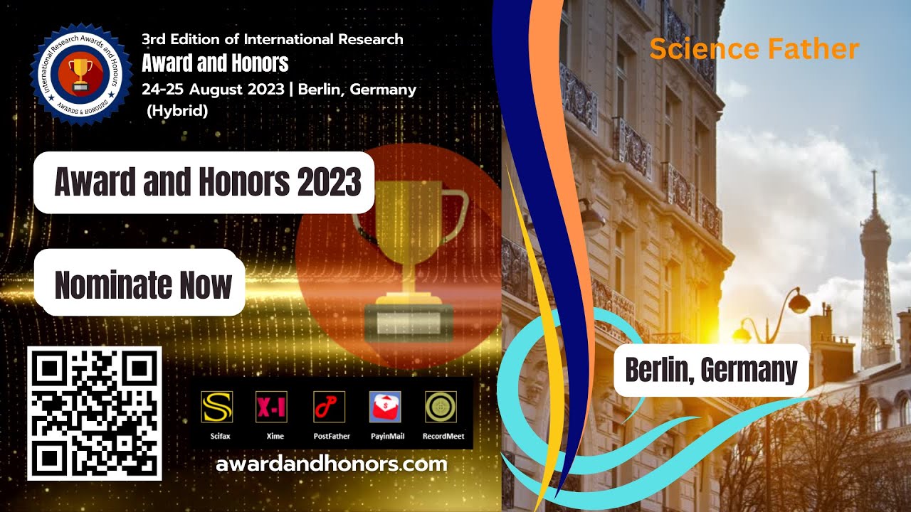 sciencefather.com | 3rd Edition of International Research Award and ...