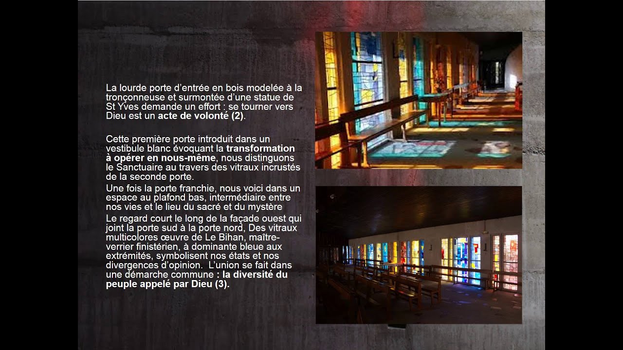 Eglise Saint-Yves à Saint-Brieuc architecte Louis ARRETCHE 1966 - YouTube