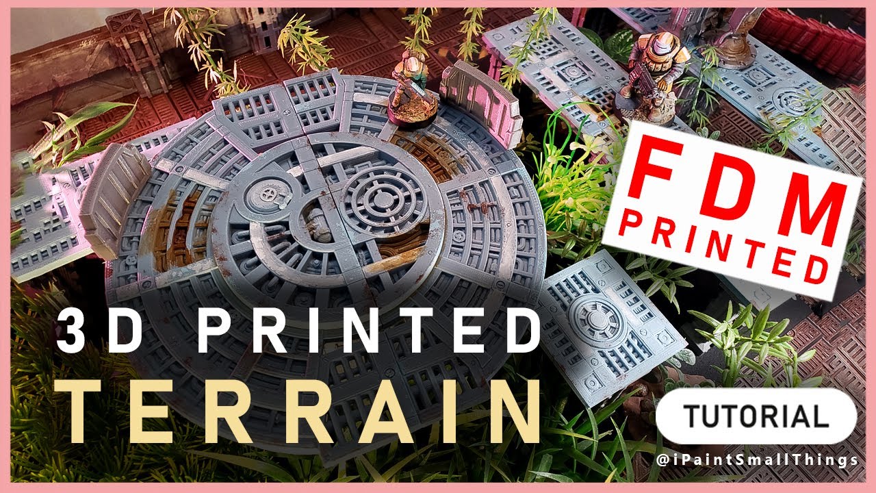 3D PRINT Amazing Looking Terrain Using COLORED Filament - YouTube