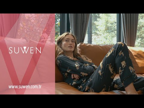 Retro Maskülen Pijama Takımı | Suwen