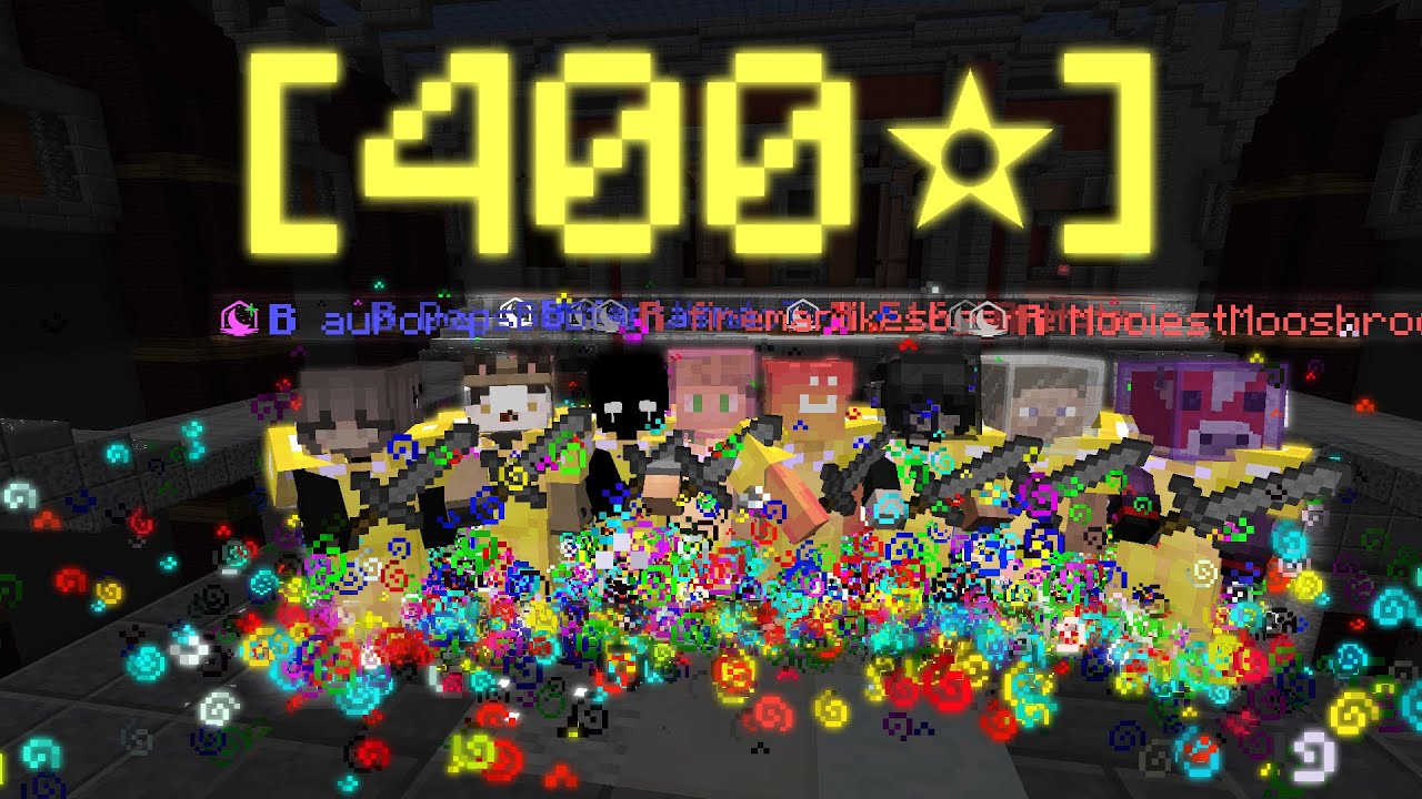 Hypixel Wool Wars FIRST 400 Star!!!! - YouTube