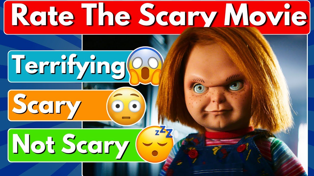 Rate The Scary Movie Quiz | Ultimate Horror Movie Tier List Challenge ...
