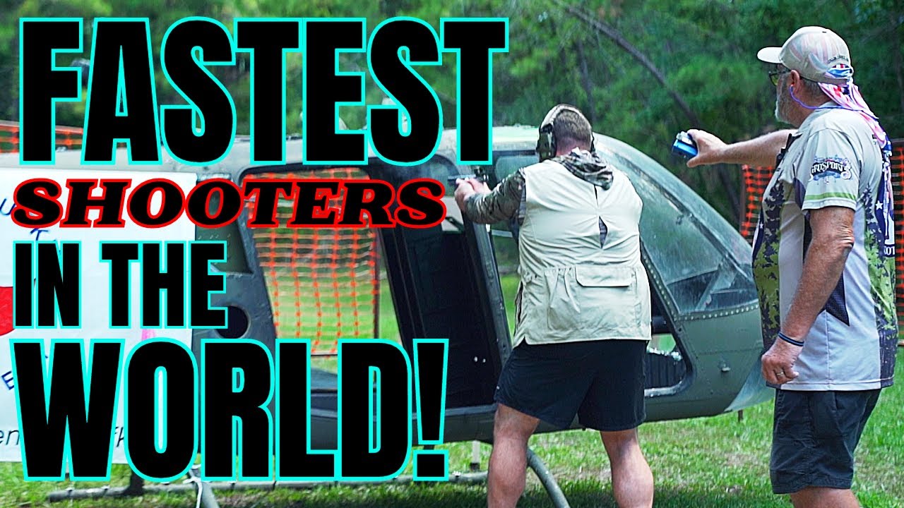 FASTEST SHOOTERS in the WORLD take on the Pinewoods Shootout! - YouTube