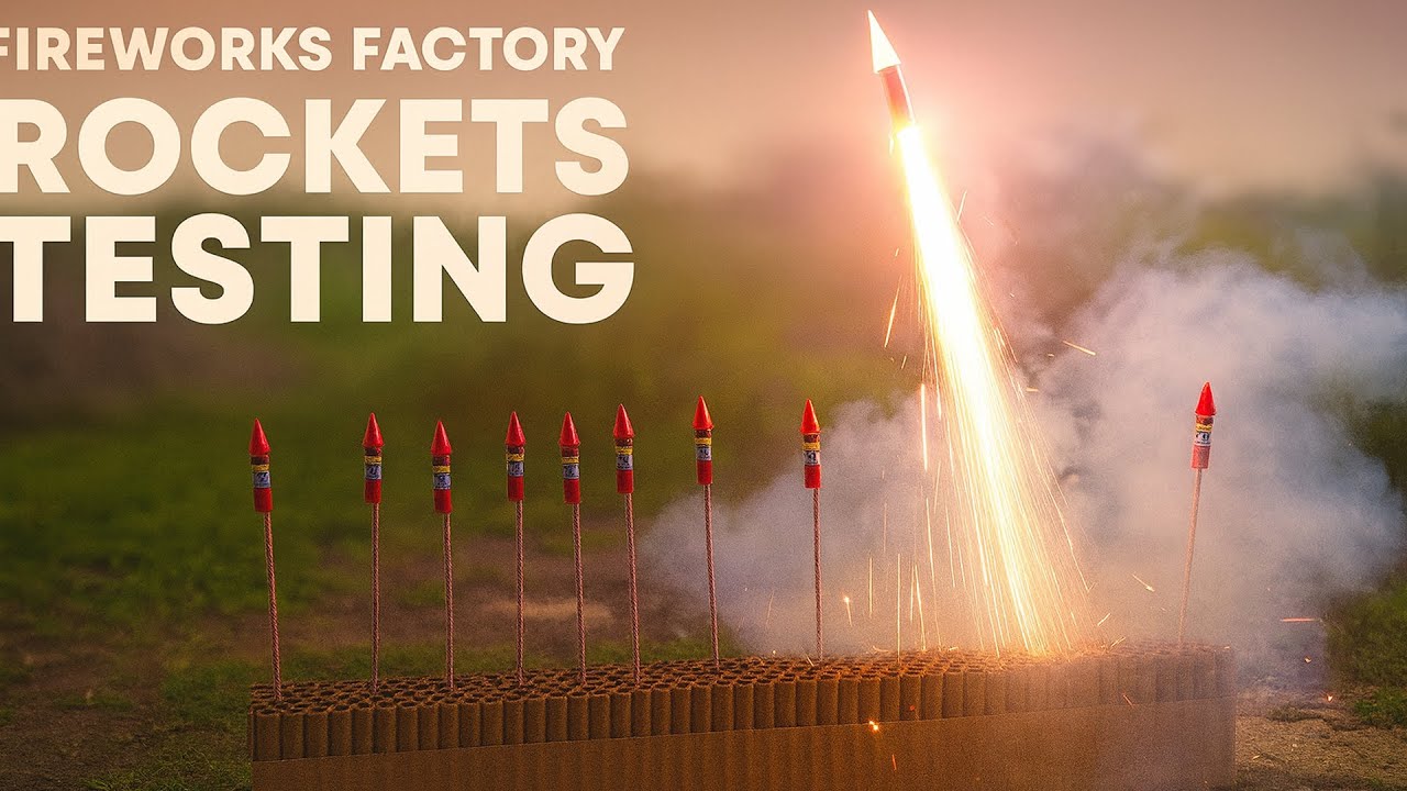 Explore How Firework Factory Test their Crackers Function | Mercury ...