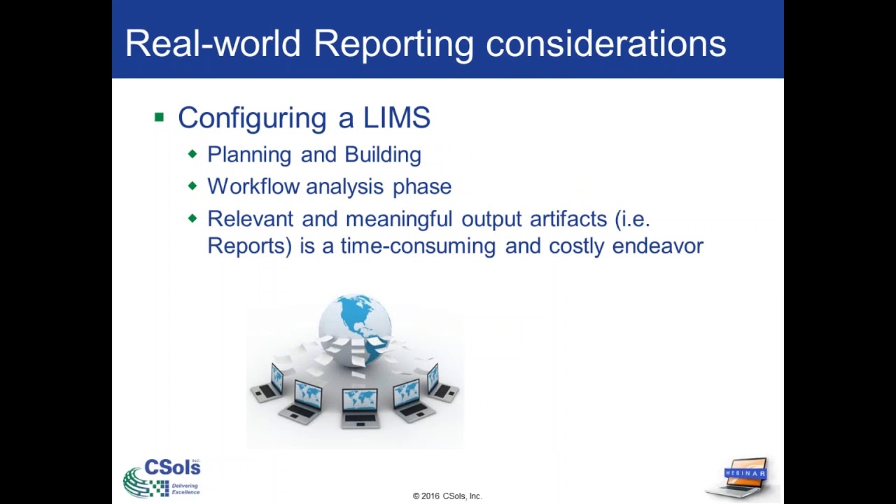 Improving the Flexibility and Efficiency of STARLIMS Reporting - YouTube