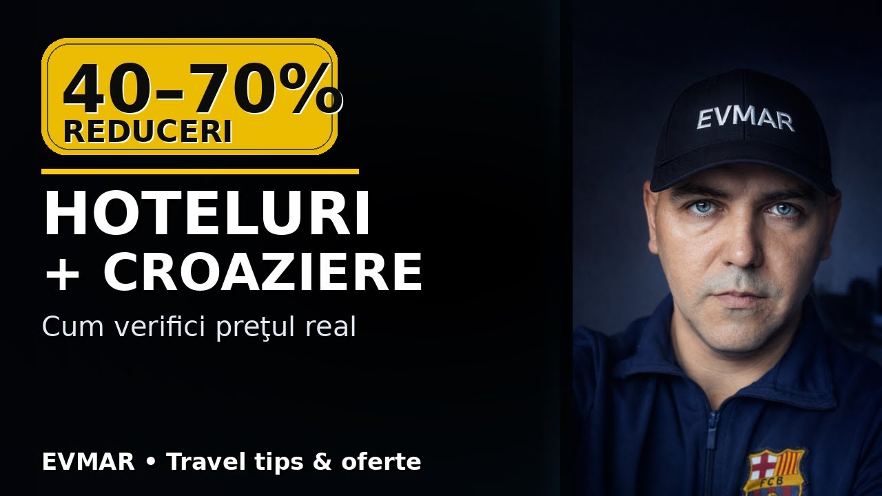 Hoteluri şi croaziere mai ieftine: strategia mea pentru 40–70% discount ...