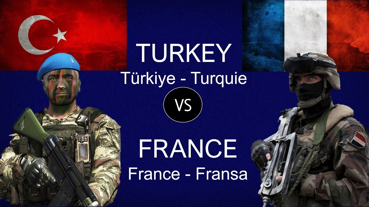 France vs Turkey, Military Comparison 2021. - YouTube