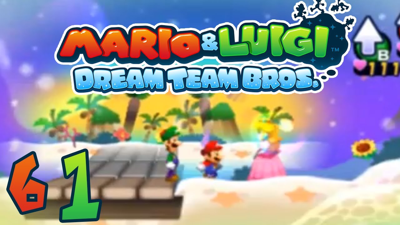 Let's Play Mario & Luigi Dream Team Bros 3DS Part 61 - Luiginary Works ...