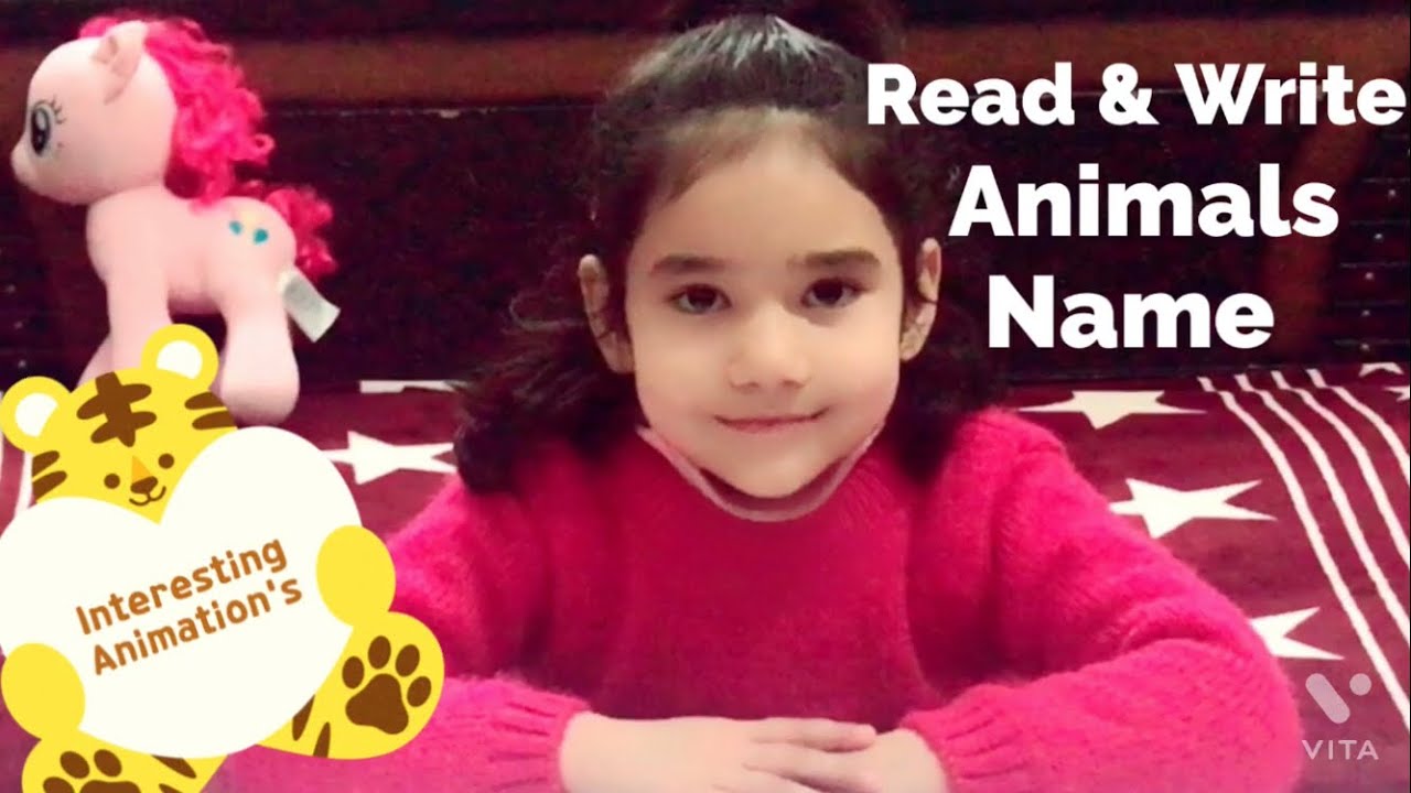Read and Write 2 & 3 letter words Animals name, Animal Names with ...