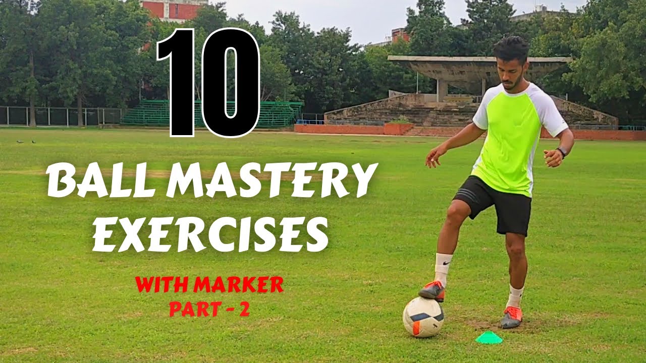 Ball Mastery with one marker Part-2 [Improve your game] - YouTube