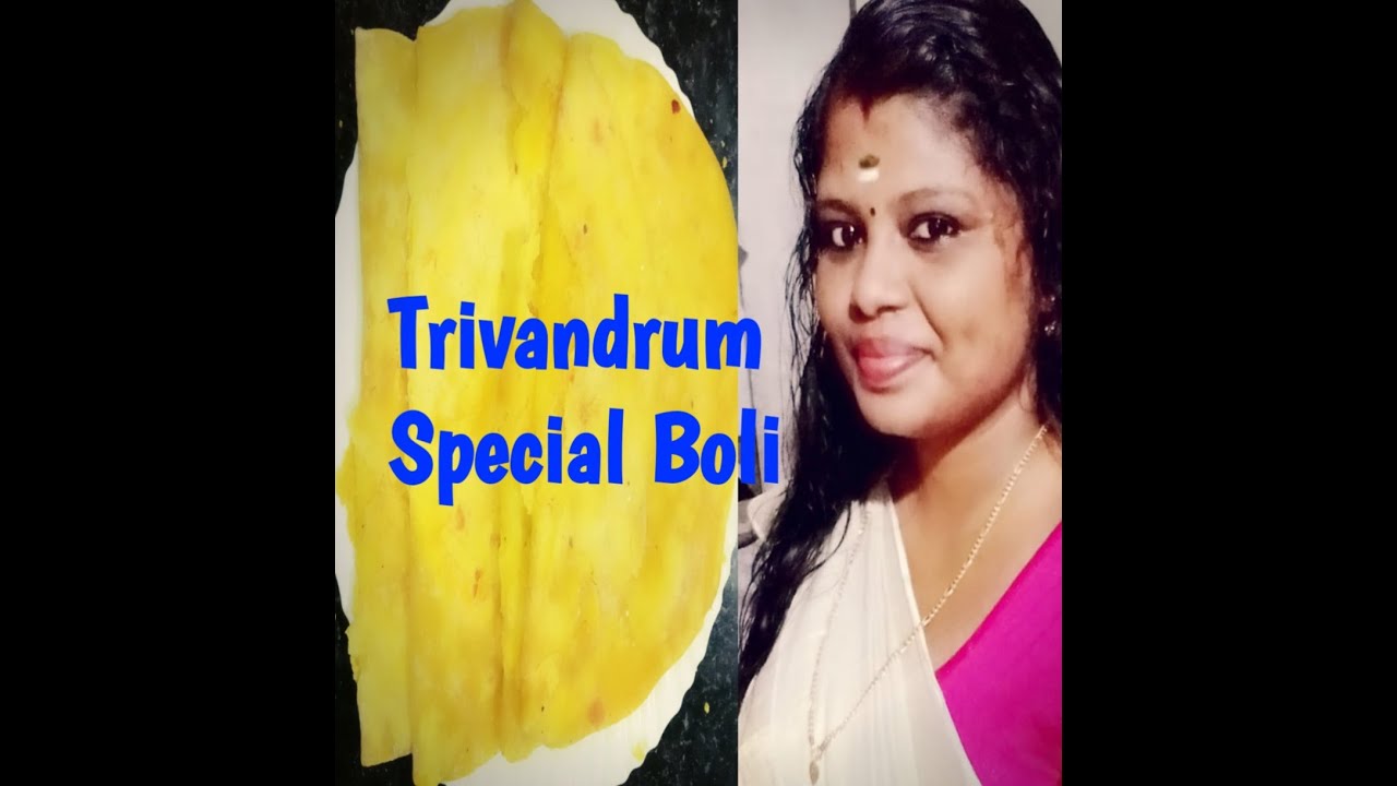 Trivandrum Special Boli - YouTube