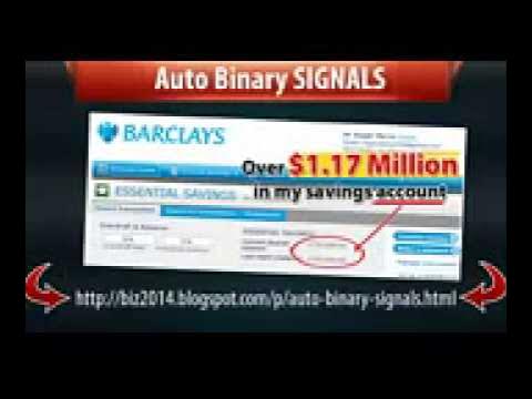 Trading Binary Options Using A Super Accurate 80 to 100 Auto Binary Signal - YouTube
