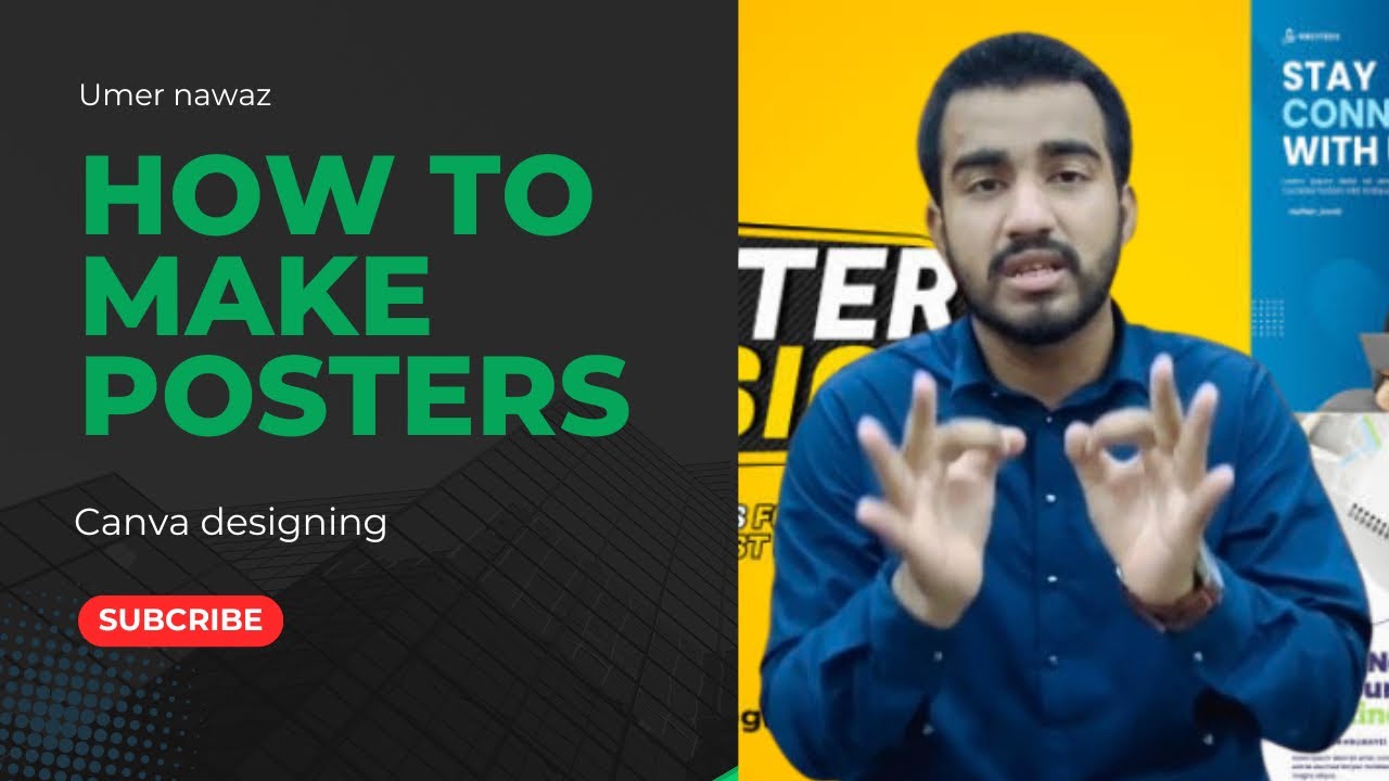 How to Make Posters in Canva [Canva Poster Tutorial] - YouTube
