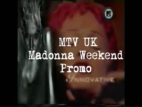 MTV UK Madonna Weekend Promo 1998 - YouTube