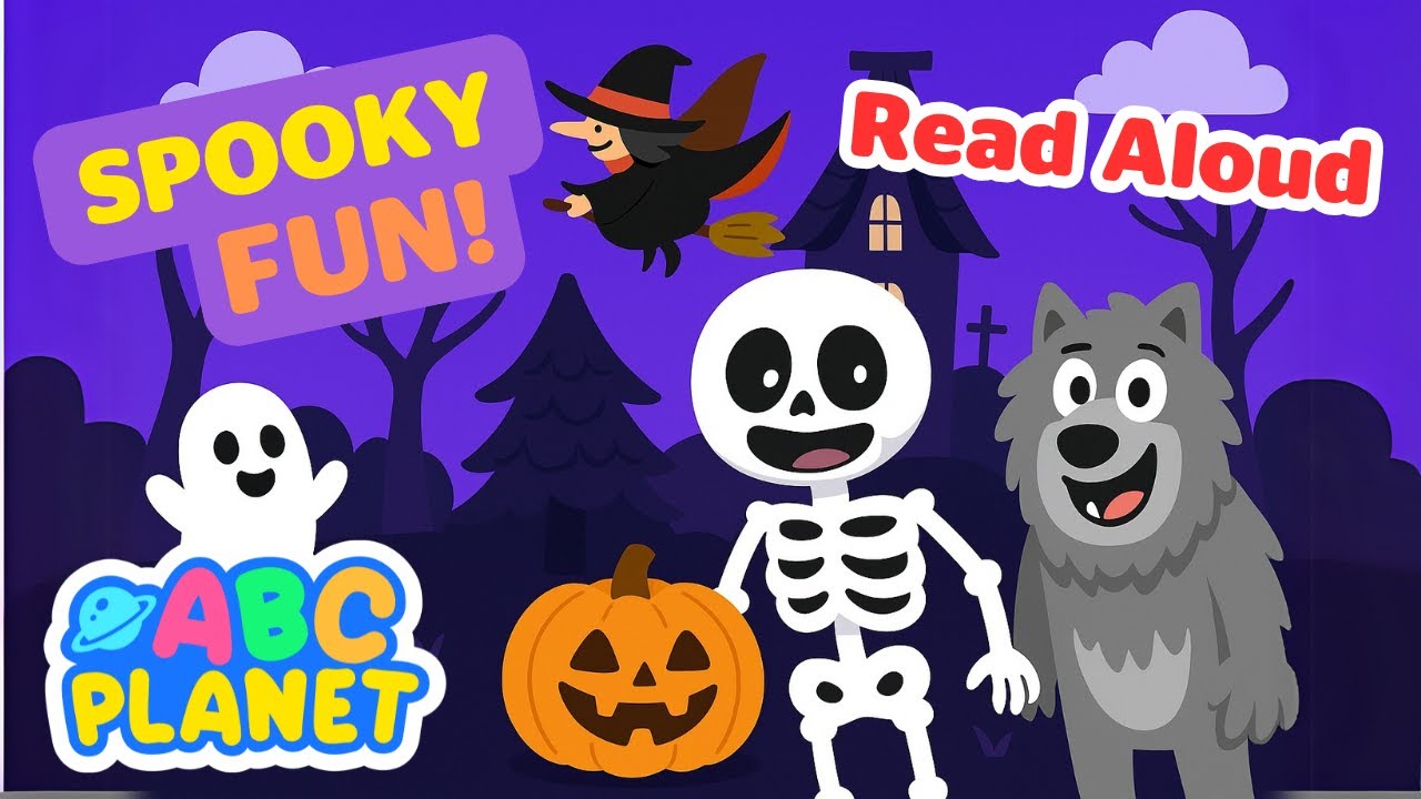 Halloween Stories for Kids: Spooky Fun! 🎃👻 ABC PLanet Animated Read ...