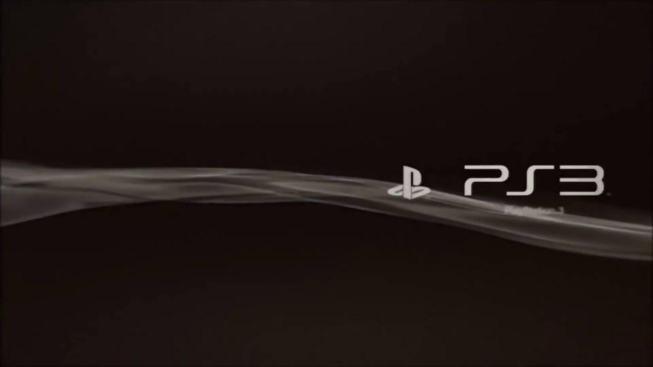 PlayStation 3 Super Slim Brown Startup - YouTube