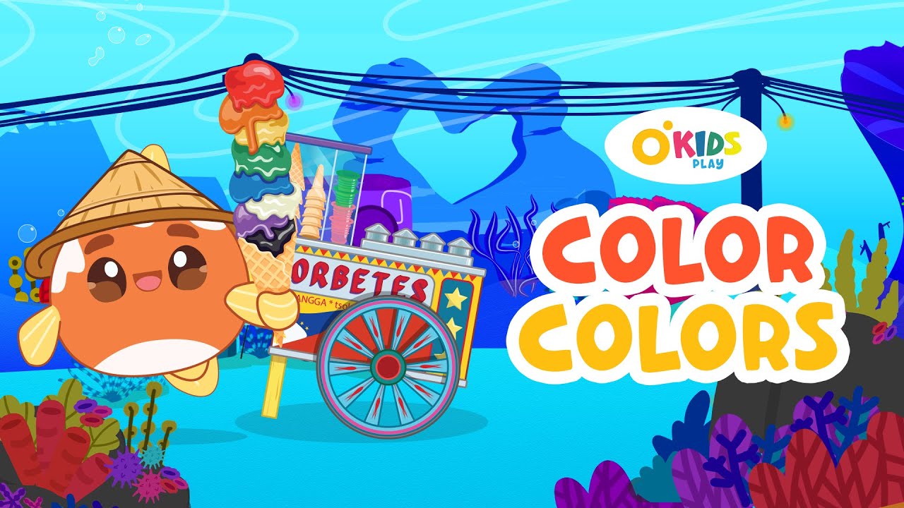 COLOR COLORS (ft. DIONE) - Okids Play | Best English Color Song for ...