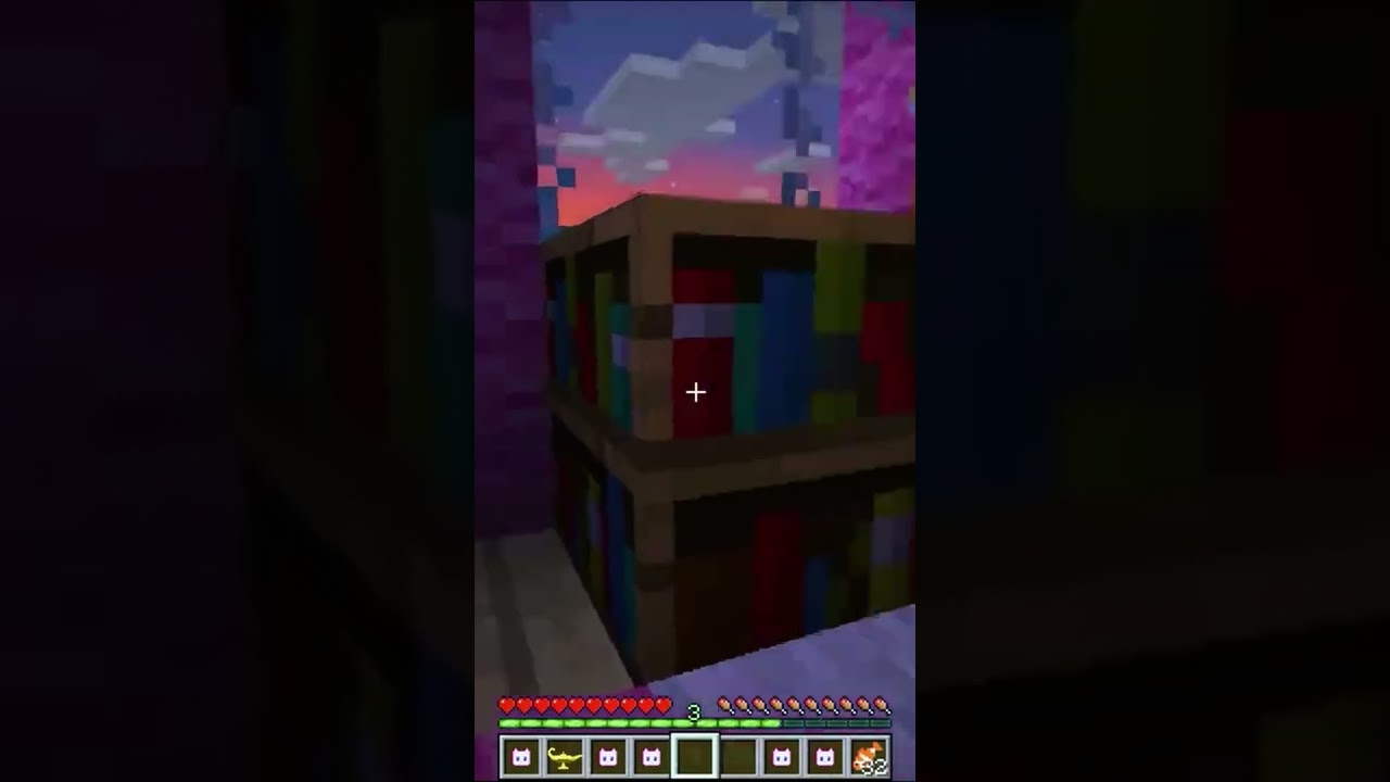 😱 APHMAU trying to sleep as GENIE CAT in Minecraft #Shorts - YouTube