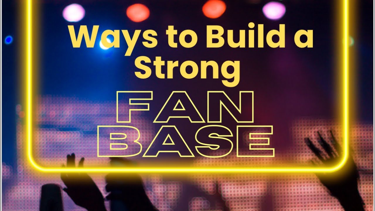 Ways to build your fanbase as a Independent Artist - YouTube