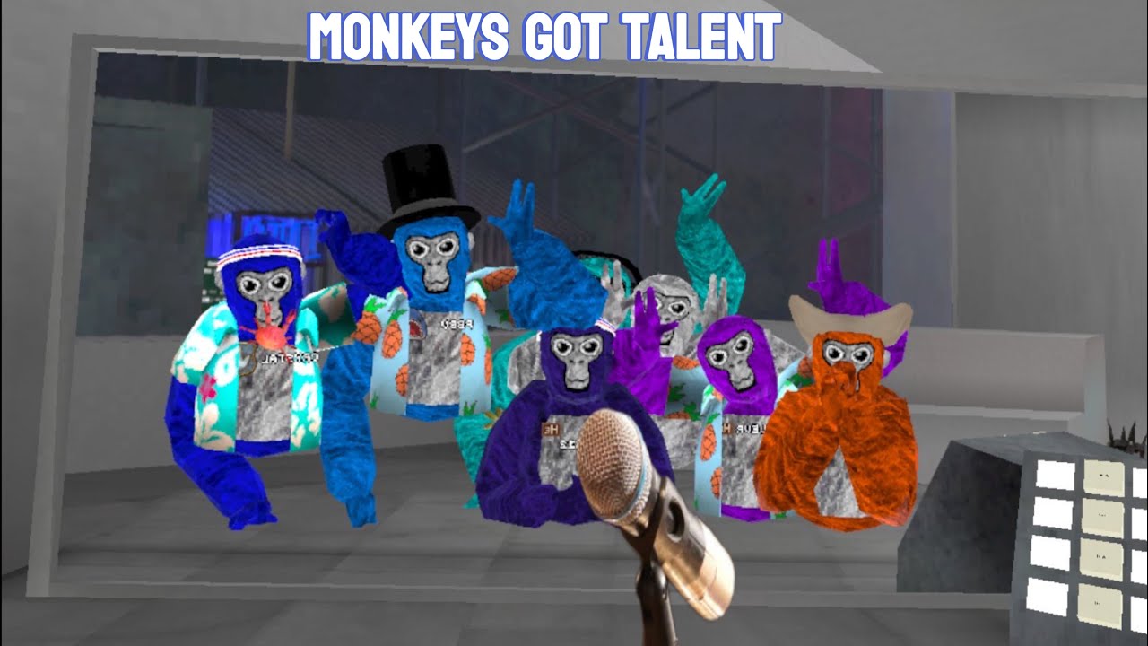 Monkeys Got Talent In Gorila tag(like and subscribe) - YouTube