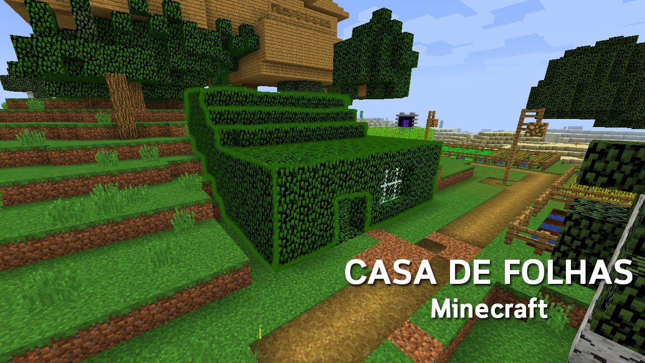A CASA DE FOLHAS - Minecraft BATATA ep.11 - YouTube