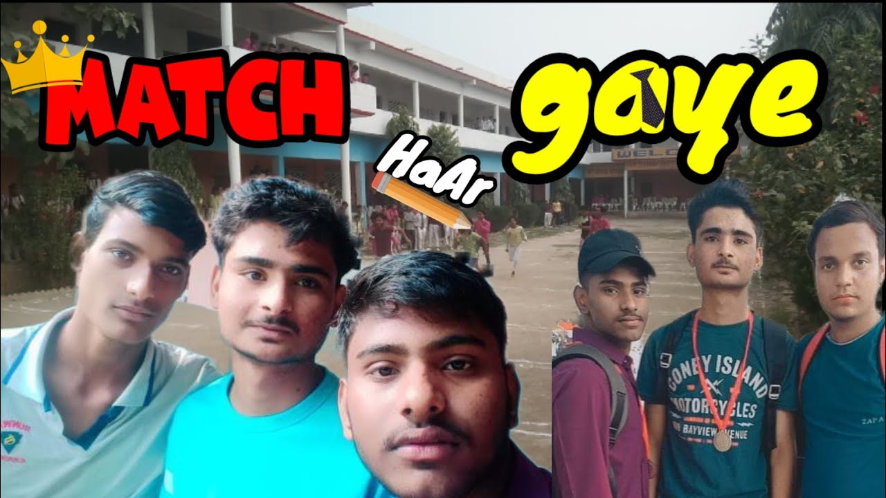 finally guy's ham match haar gaye 🙃 ll my new vlog ll @vivekbhardaj8445 ...