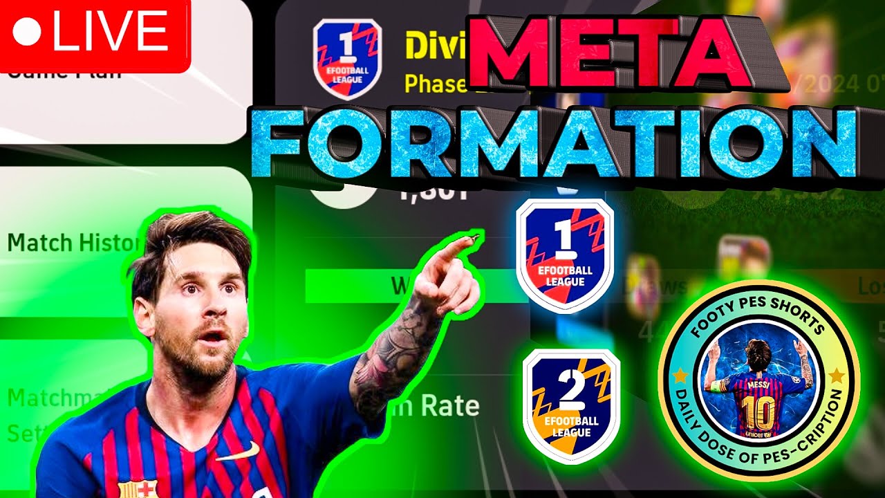 Meta Formation Mastery in 24 Hours or LESS in eFootball 25! - YouTube