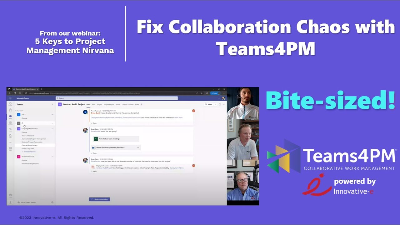 Fix Collaboration Chaos with Teams4PM - YouTube